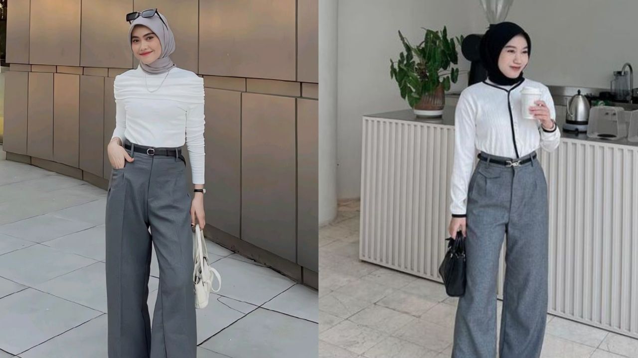 5 Warna Baju yang Cocok Dipadukan dengan Celana Abu-Abu Gelap