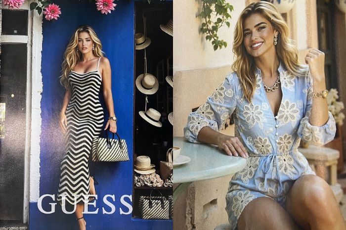 Guess Pakai Model AI di Iklan Majalah Vogue, Tuai Pro-Kontra Netizen