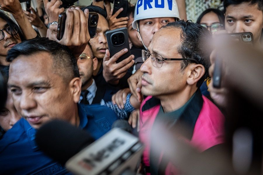 Begini Tampang Nadiem Makarim dengan Rompi Pink Usai Jadi Tersangka ...