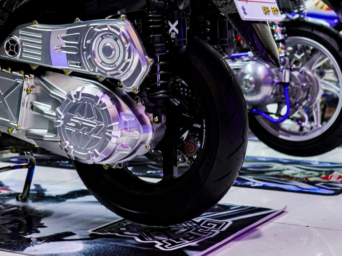 Modifikasi Xmax Sultan, Velg Seharga Nmax Turbo