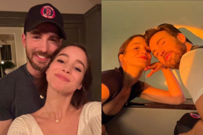 Congrats! Chris Evans dan Alba Baptista Sambut Kelahiran Anak Pertama