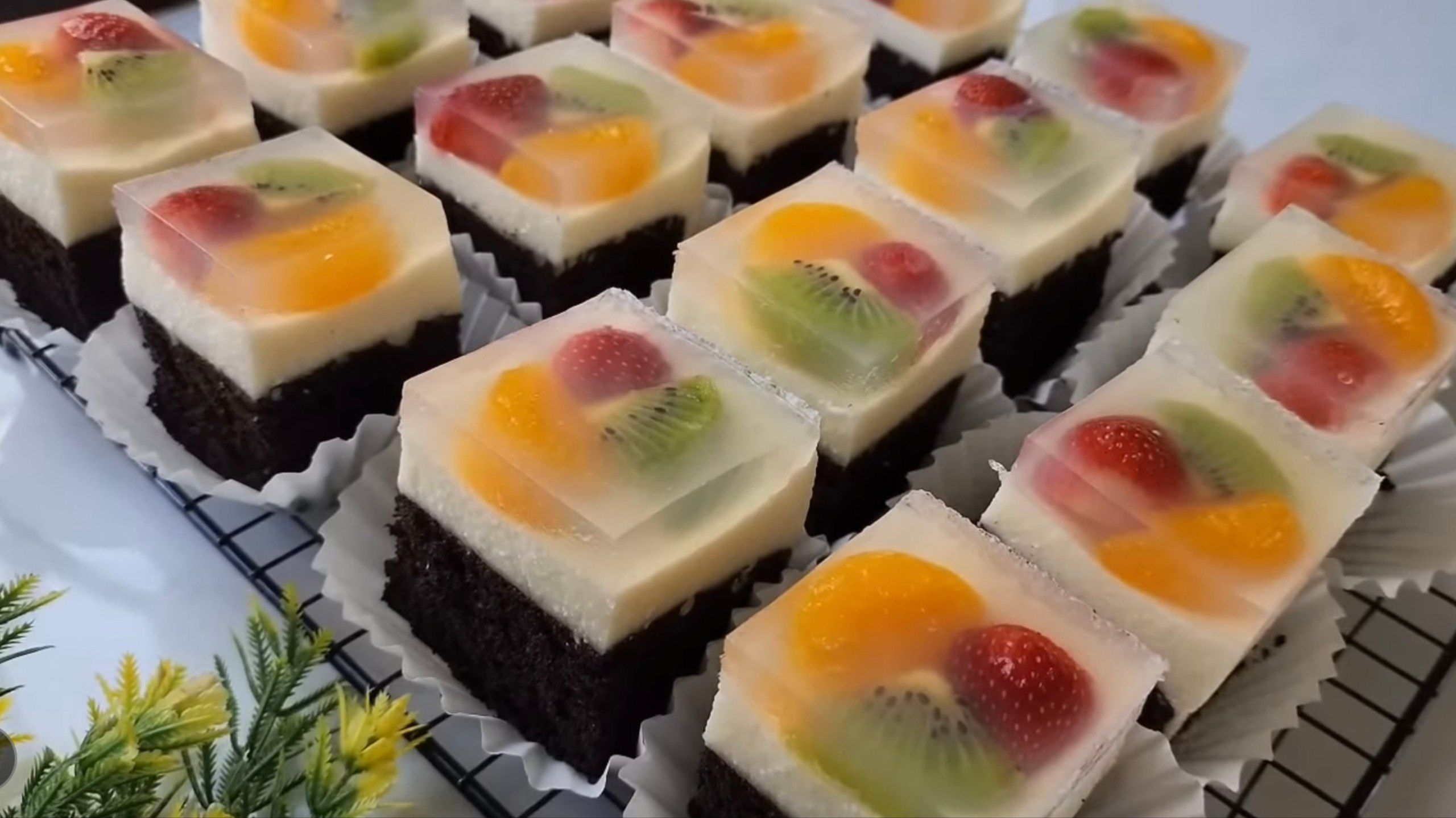 Resep Puding Cake Buah yang Lembut dan Segar, Mudah Dibuat!