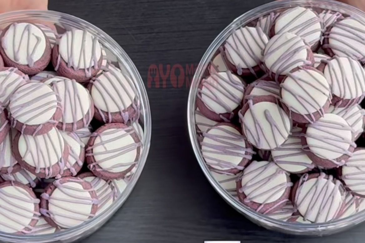 Resep Taro Button Cookies Kekinian, Cocok Buat Isian Toples Lebaran