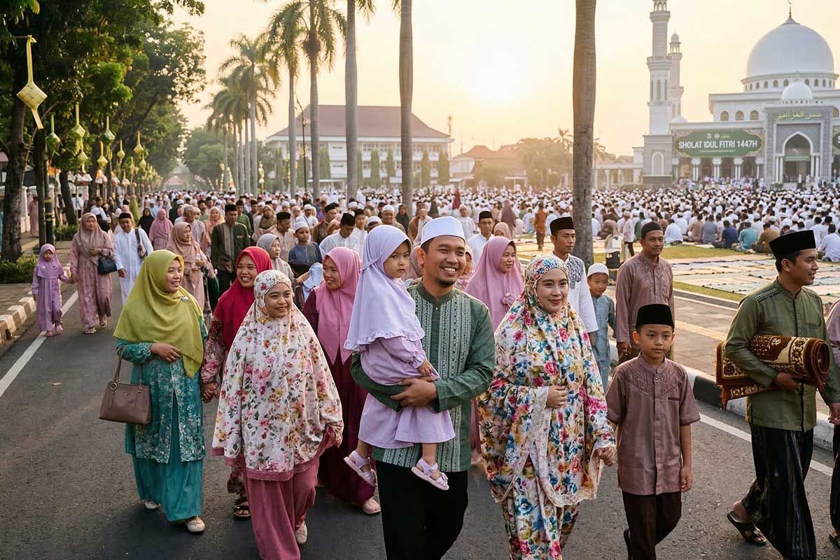 Sholat Idul Fitri Jam Berapa? Ini Jadwal, Tata Cara, dan Niat Lengkapnya