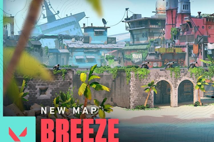 Riot Games Perkenalkan Breeze, Map Baru di Valorant dengan Tema Pantai!