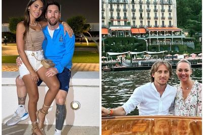 Adu Gaya WAGs Kapten Timnas Argentina dan Kroasia, Istri Lionel Messi ...