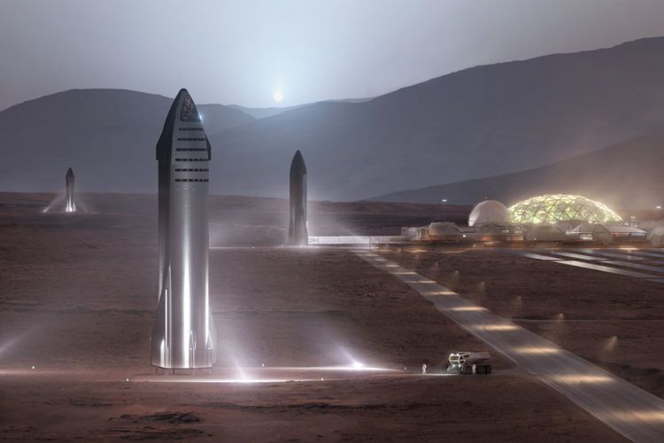 1 Juta Orang Siap-siap Dibawa ke Mars pada Tahun 2050